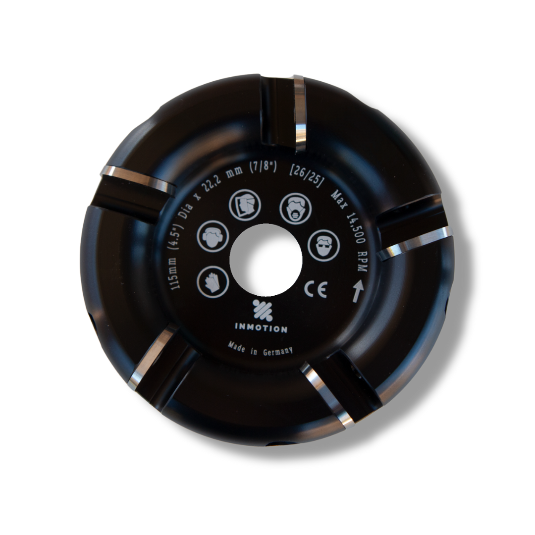 Bevel Beast Milling Disc 4-1/2" Black – Heavy Hitters