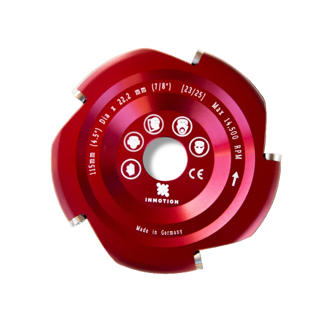 Duz-AL Milling Disc 4-1/2" Red – Heavy Hitters